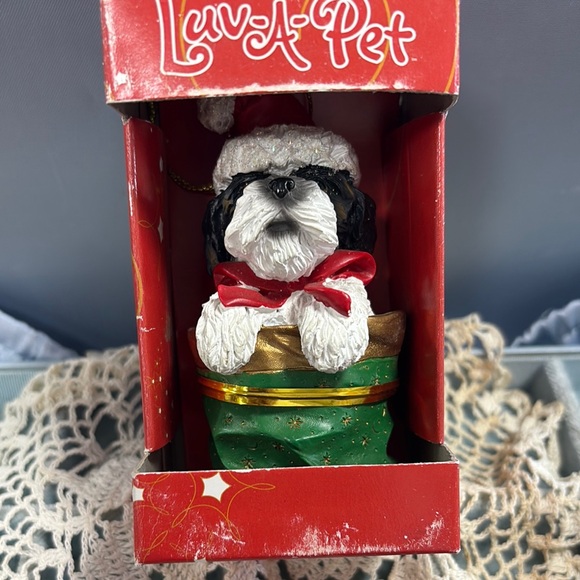 Holiday | Keith Kimberlin Puppy Dog In Santa Hat Christmas Holiday ...